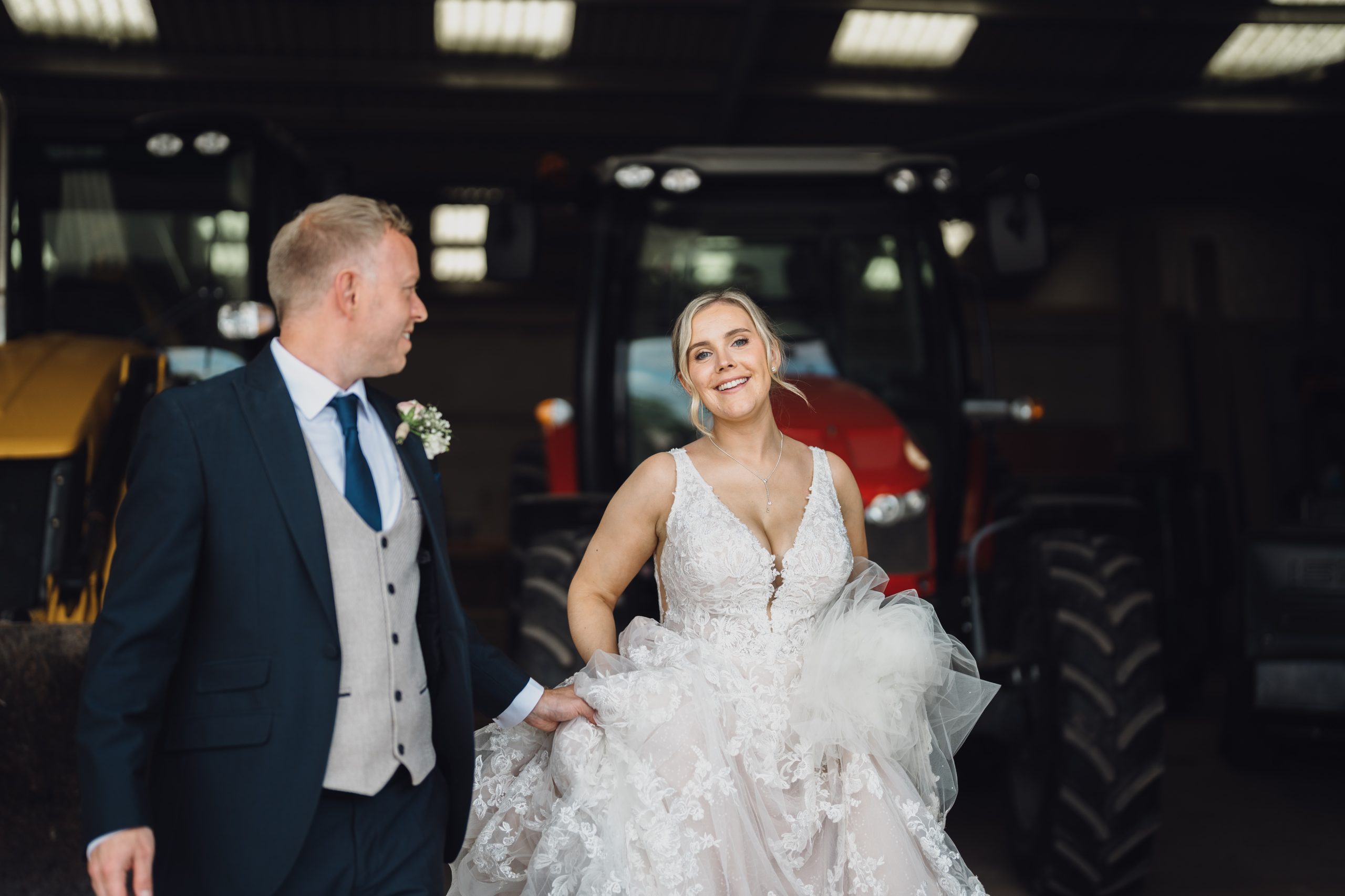 Marquee at farm //Emily & Simon - Jess Yarwood - Cheshire Wedding ...